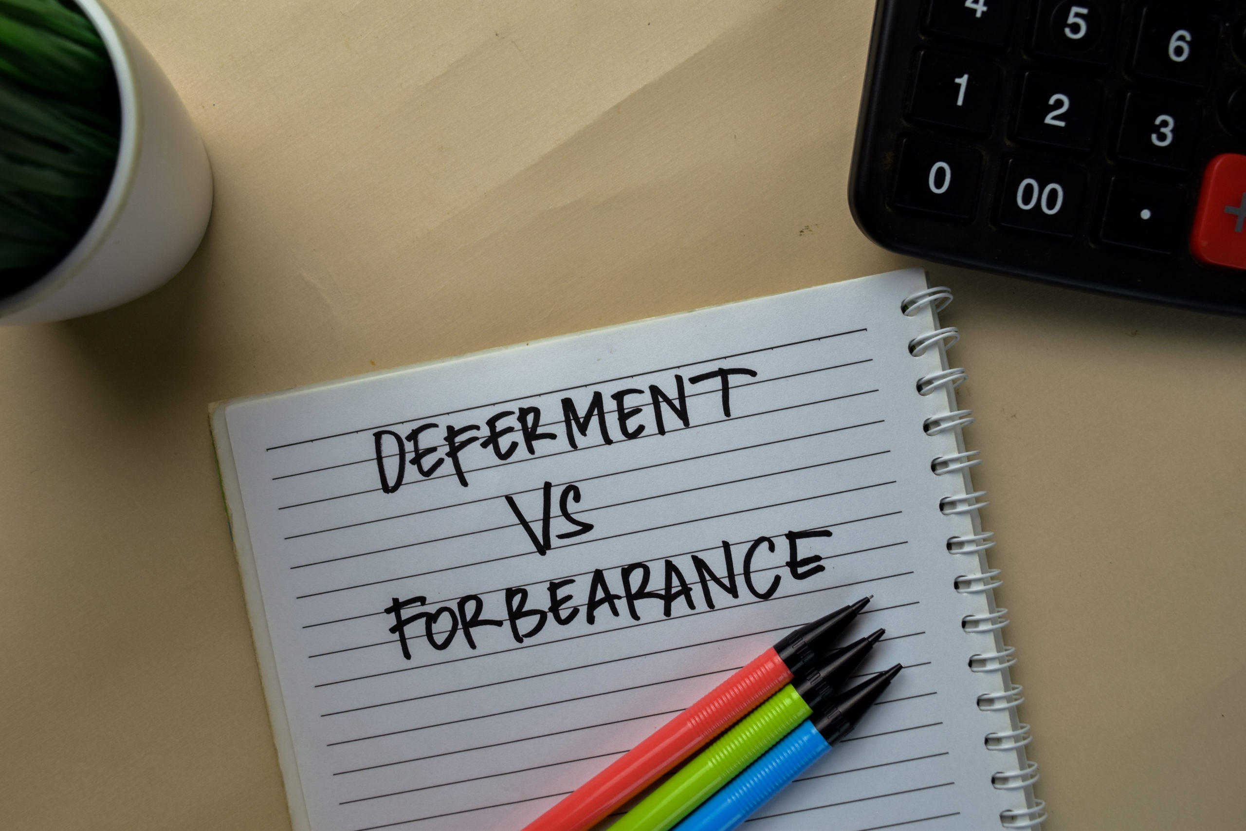 Deferment Vs. Forbearance: What's The Difference? - Federal Student ...